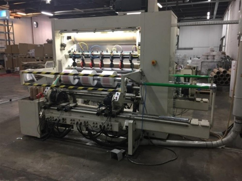 Photo Gallery // EUROMAC slitter rewinder // Slitter rewinders // Converting machines // Used ...