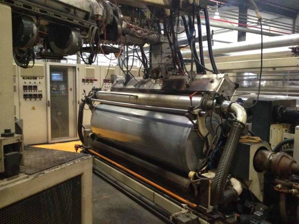 Photo Gallery // 3 layers REIFENHAUSER Cast film extruder // Cast film ...