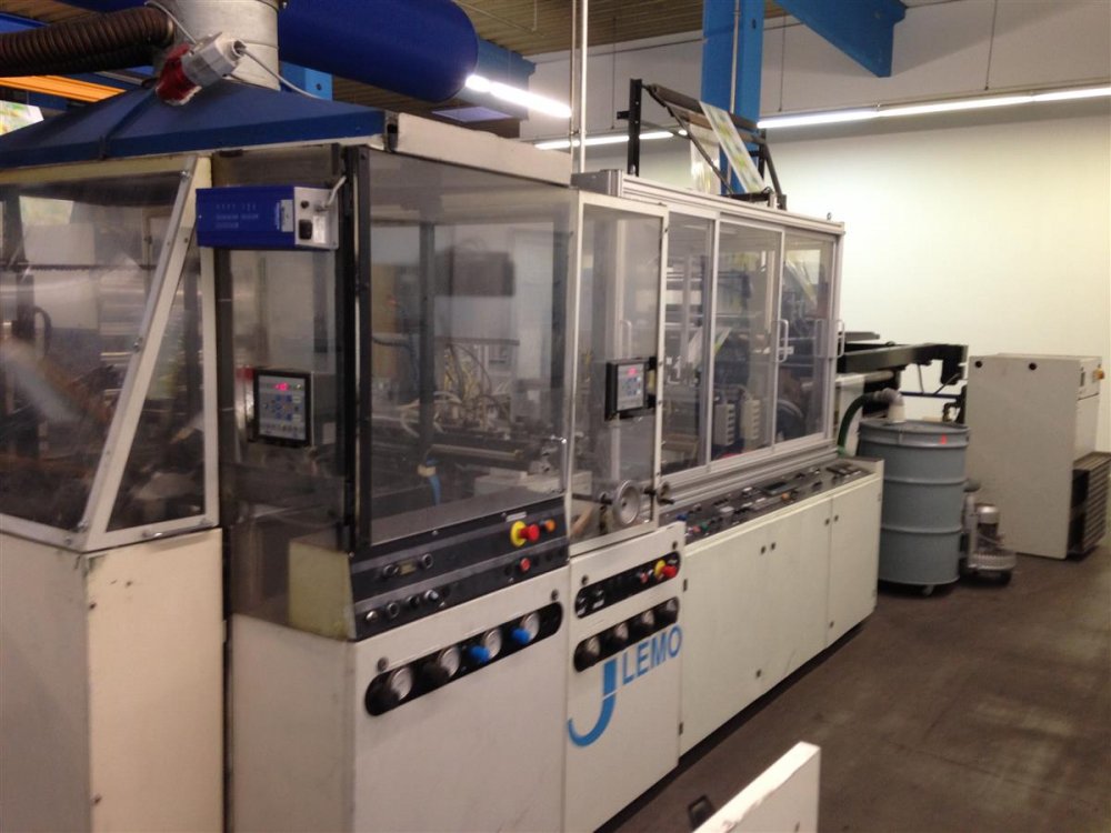 LEMO INTERMAT Bag making machine Wicketers // Film bag making // Bag ...