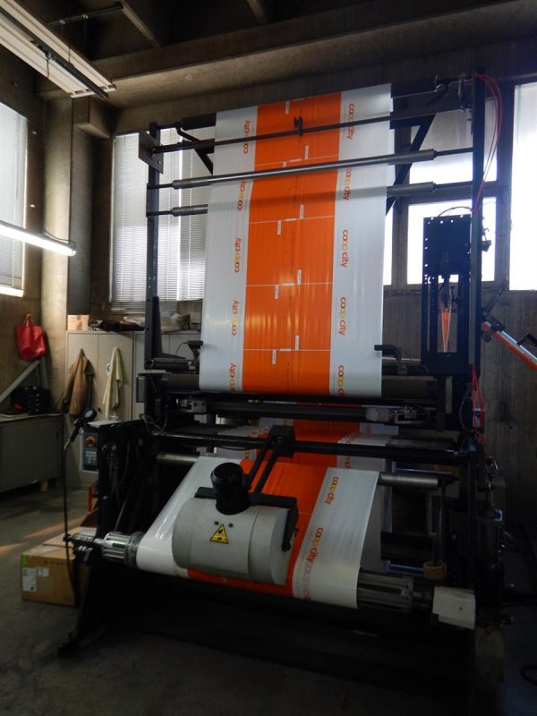 LEMO 850 Bag making machine Wicketers // Film bag making // Bag making ...