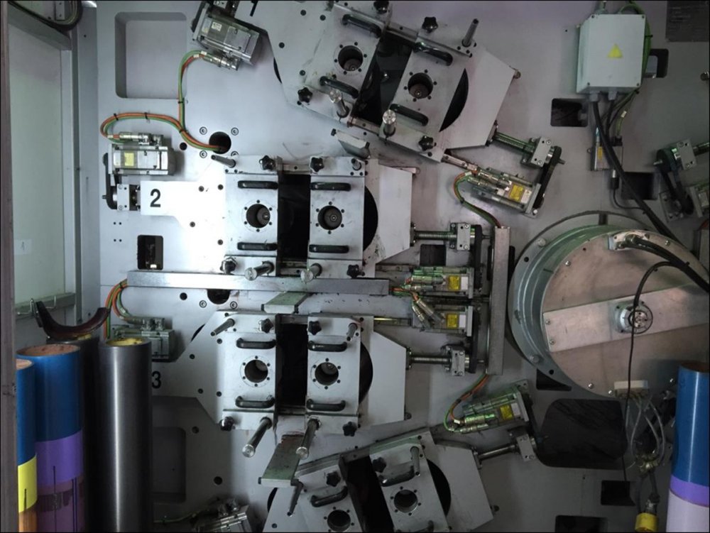 COMEXI FW1508 Flexo central drum printing press 8 colors // Flexo CI ...
