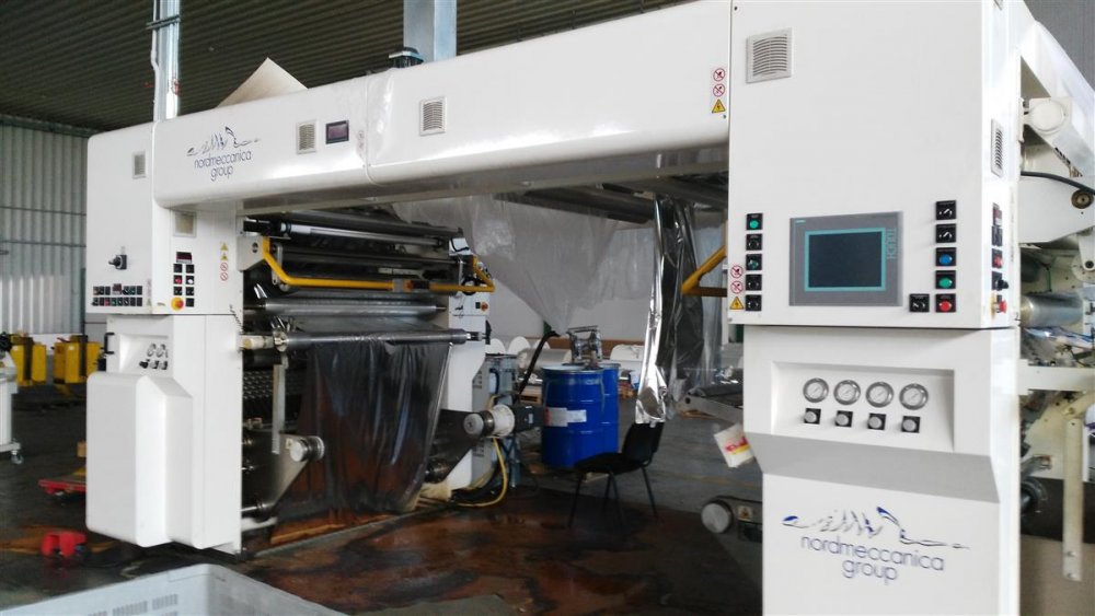 NORDMECCANICA SUPER SIMPLEX Laminator / coating machine SOLVENTLESS ...