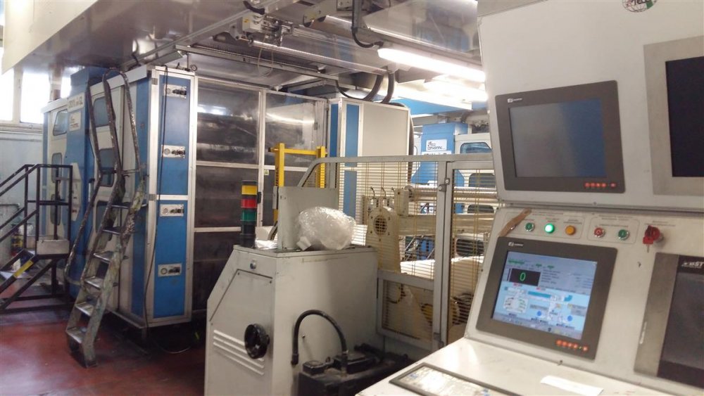 UTECO ONYX 808 flexographic printing machine 8 colors // Flexo CI ...