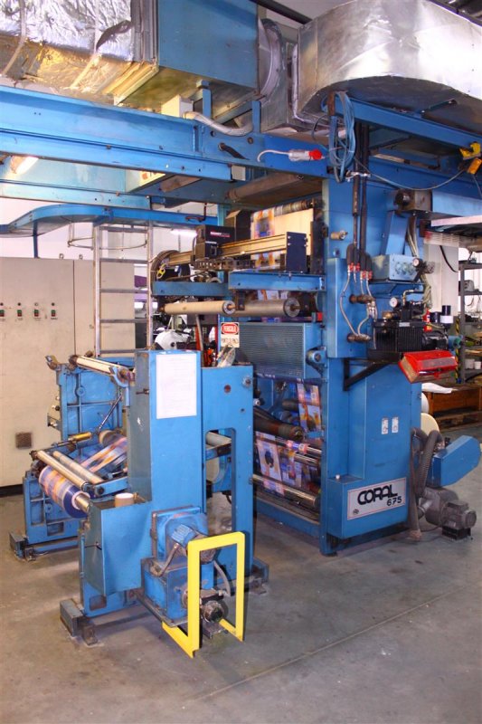 Photo Gallery // UTECO CORAL 675 Flexo printer 6 colors // Flexo CI ...