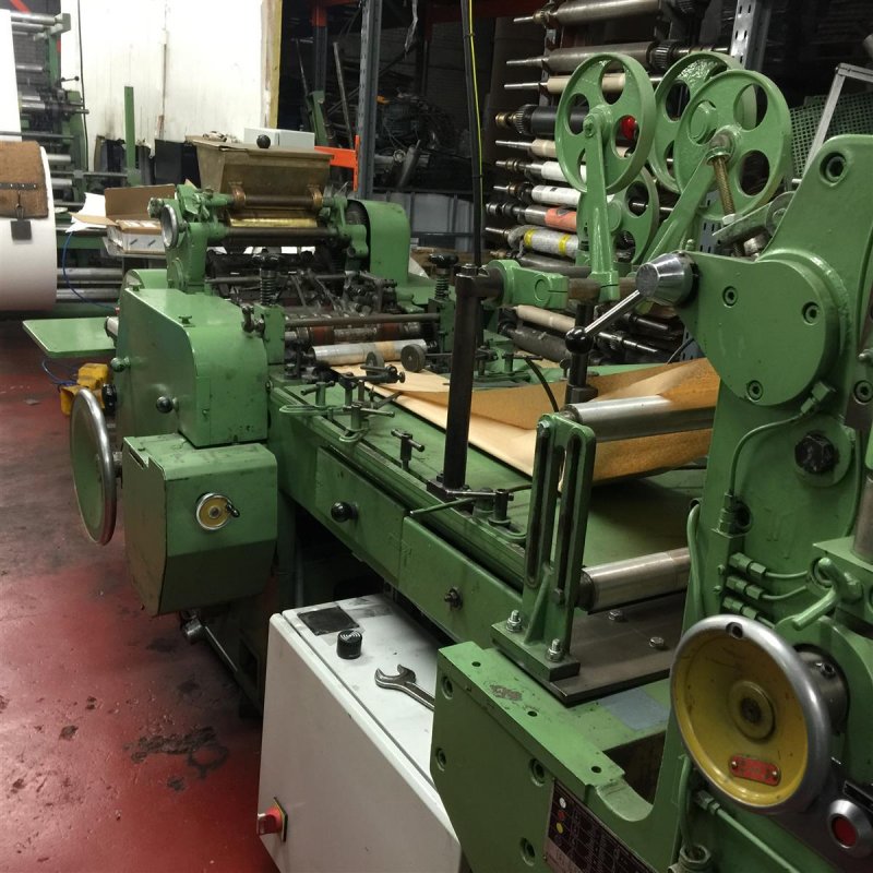 WINDMÖLLER & HÖLSCHER MATADOR S1 Paper flat satchel making machine ...