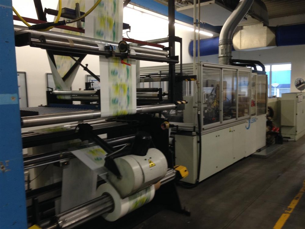 LEMO INTERMAT Bag making machine Wicketers // Film bag making // Bag ...