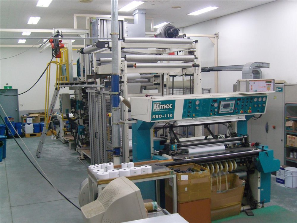 KMEC KRO Cortadora // Slitter rewinders // Converting machines ...