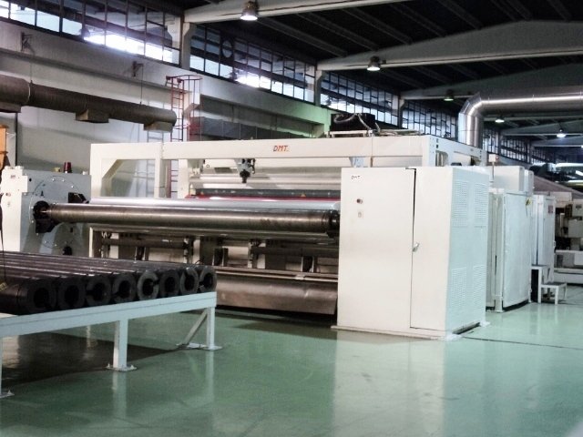 3 layers DMT BOPP / BOPET extrusion machine // BOPP BOPET // Film ...