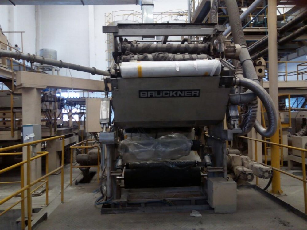 3 layers BRUCKNER BOPP / BOPET tenderframe plant // BOPP BOPET // Film ...