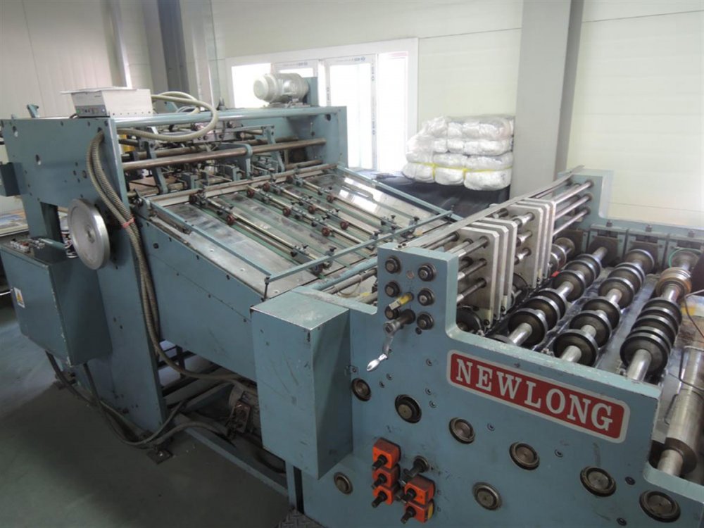 Photo Gallery // NEW LONG 335T SOS square bottom bag making machine ...