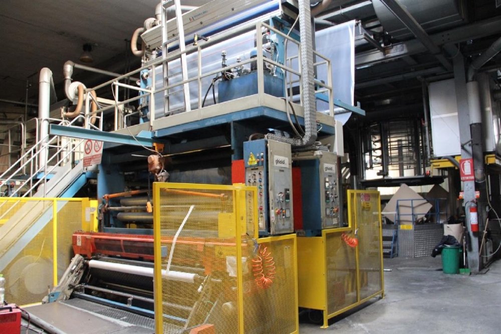 Photo Gallery // 1 layers BANDERA film blowing machine // Blown film ...