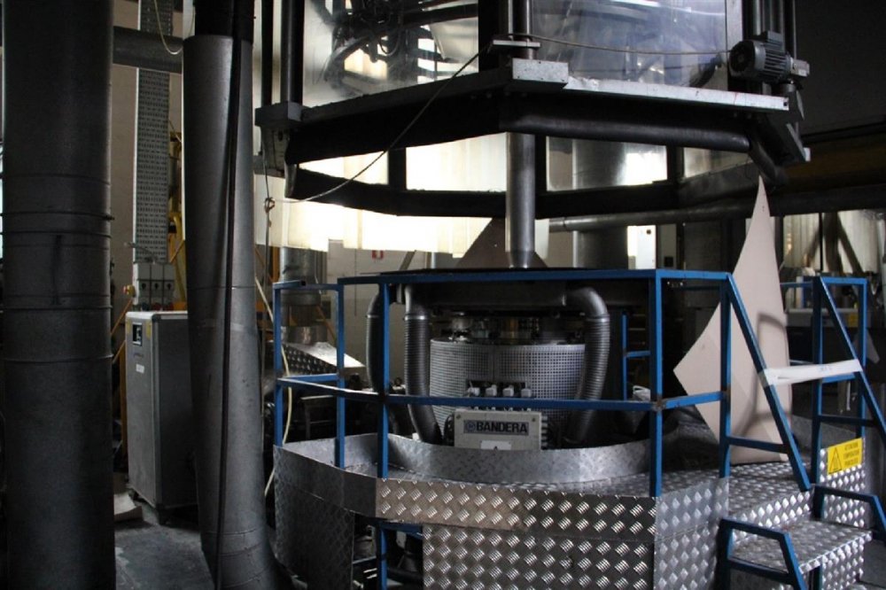 Photo Gallery // 1 layers BANDERA blown film machine // Blown film ...