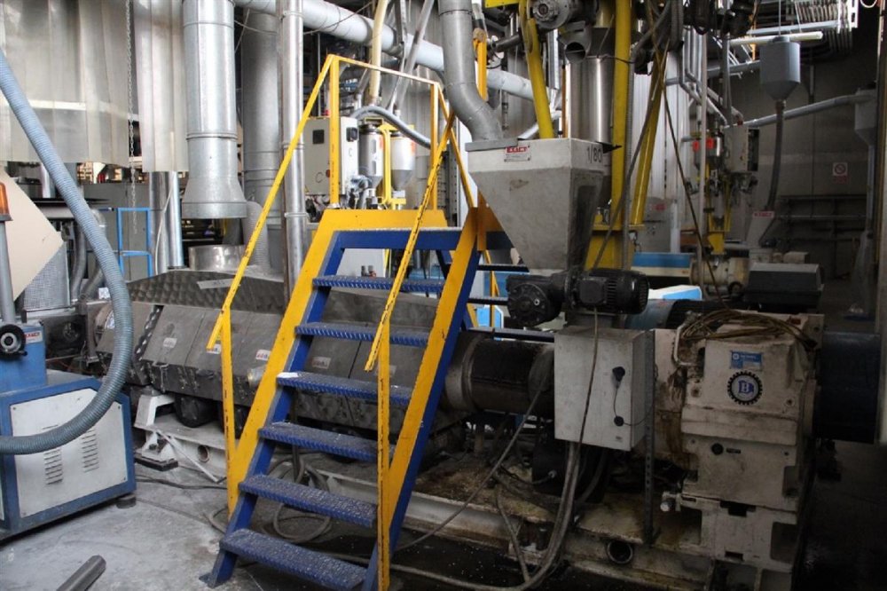 Photo Gallery // 1 layers BANDERA blown film machine // Blown film ...