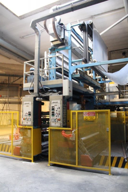 Photo Gallery // 1 layers BANDERA blown film extruder // Blown film ...