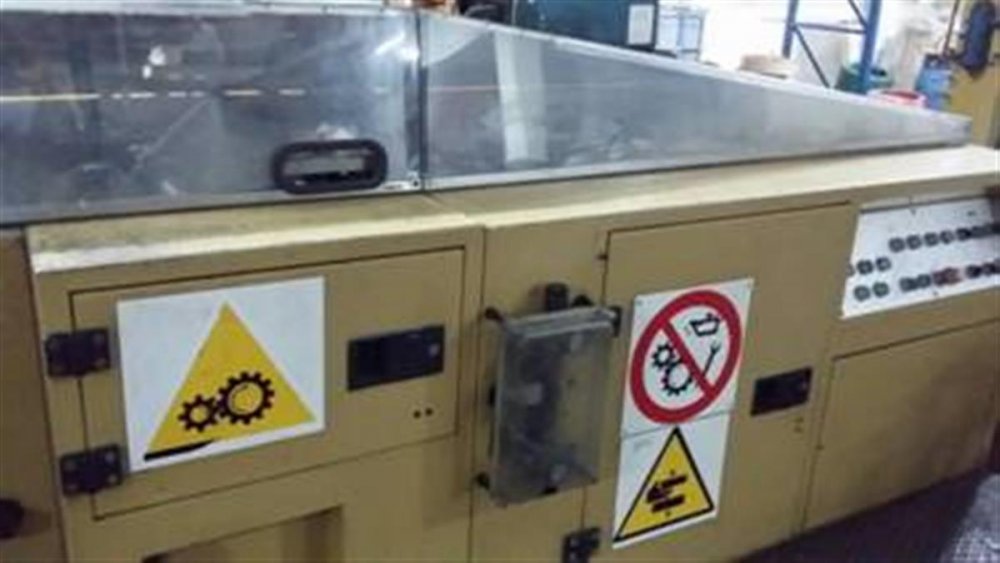 CURIONI SUN 540 SOS square bottom bag making machine // Paper bag ...