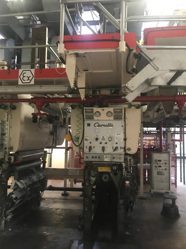 CERUTTI R148 Rotogravure press 10 colors // Rotogravure // Printing ...