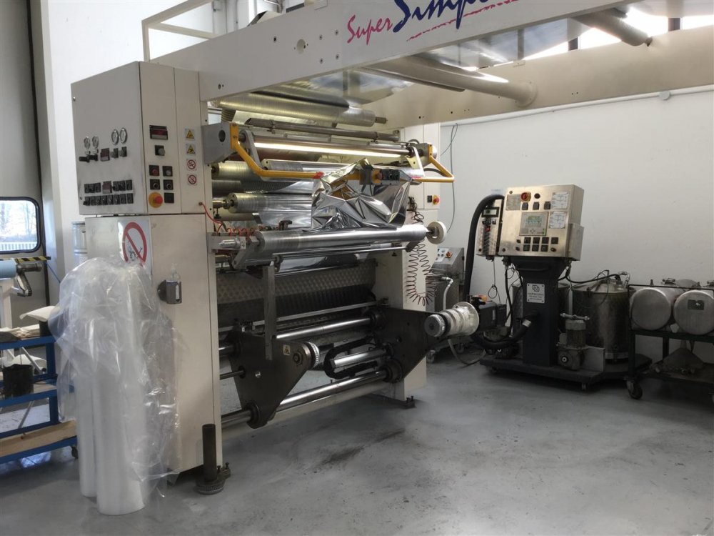 NORDMECCANICA SUPER SIMPLEX Laminator / coating machine SOLVENTLESS ...