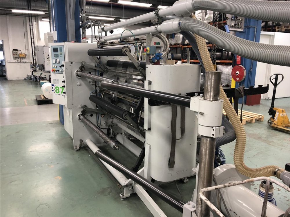 Galería de fotos // BIELLONI SAGE RB87 Cortadora // Slitter rewinders ...