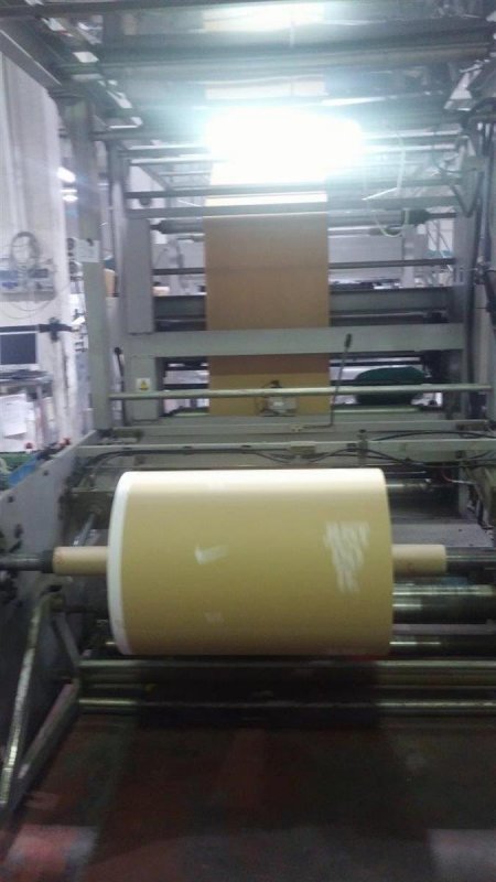 NEW LONG 148T+505TH SOS square bottom bag making machine // Paper bag ...