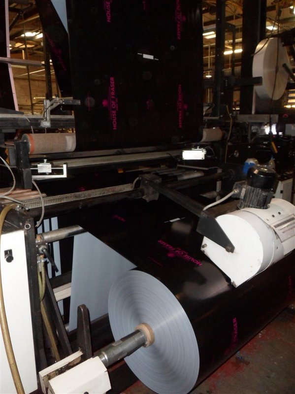 LEMO CAPmat U 850 Bag making machine Side welds // Film bag making ...