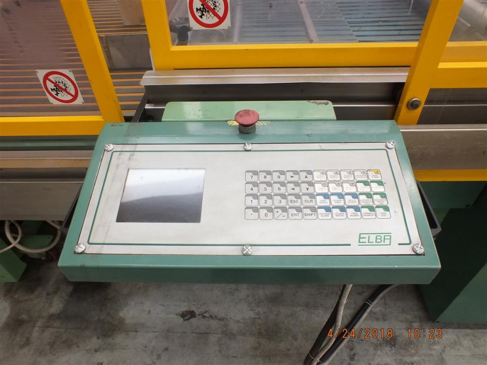 ELBA SU94E-11 Bag making machine Soft loop handles // Film bag making ...