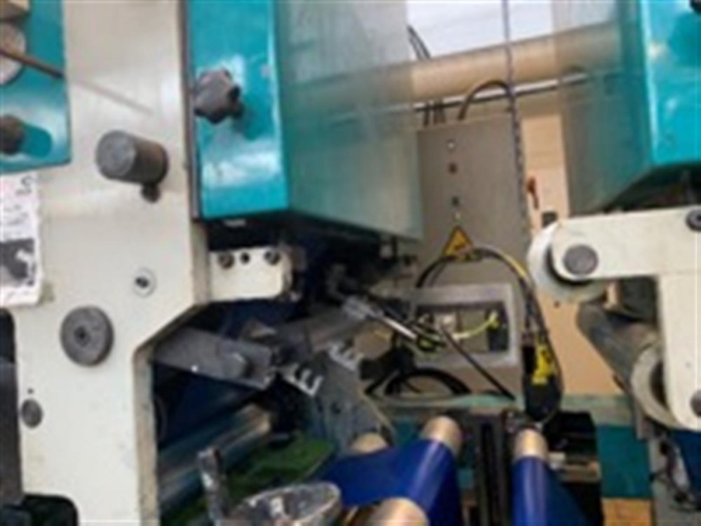 ROTOGRAPH 520 Rotogravure printing machine 6 colors // Rotogravure ...