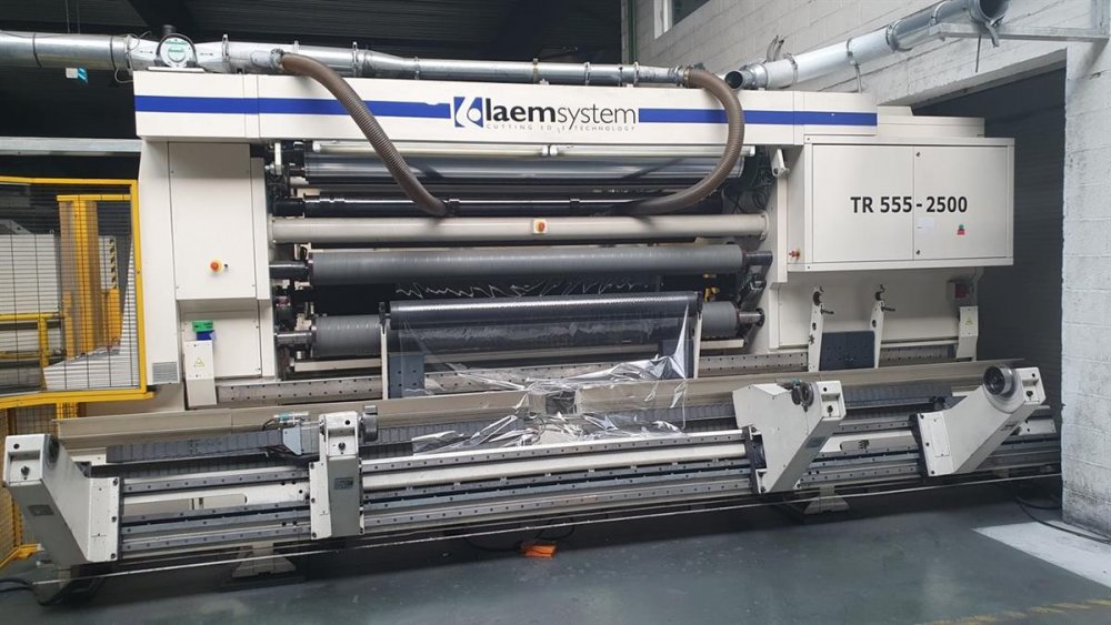 LAEM SYSTEM TR550 slitter rewinder // Slitter rewinders // Converting ...