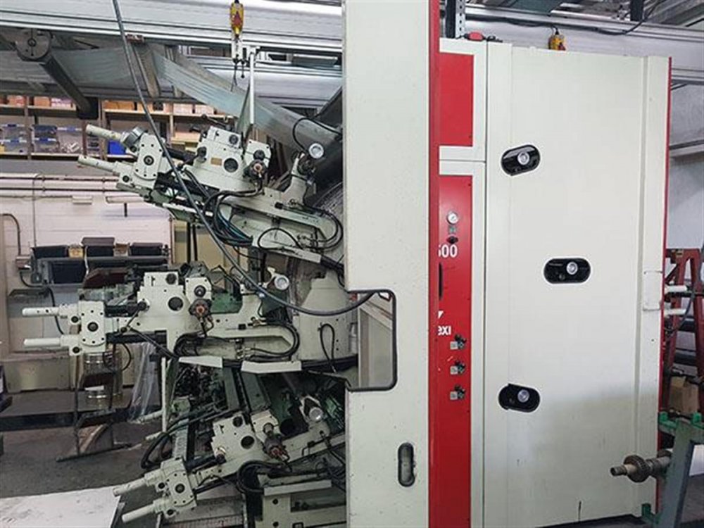 COMEXI FS -1500 Impresora Flexo 6 colores // Flexo CI // Printing ...