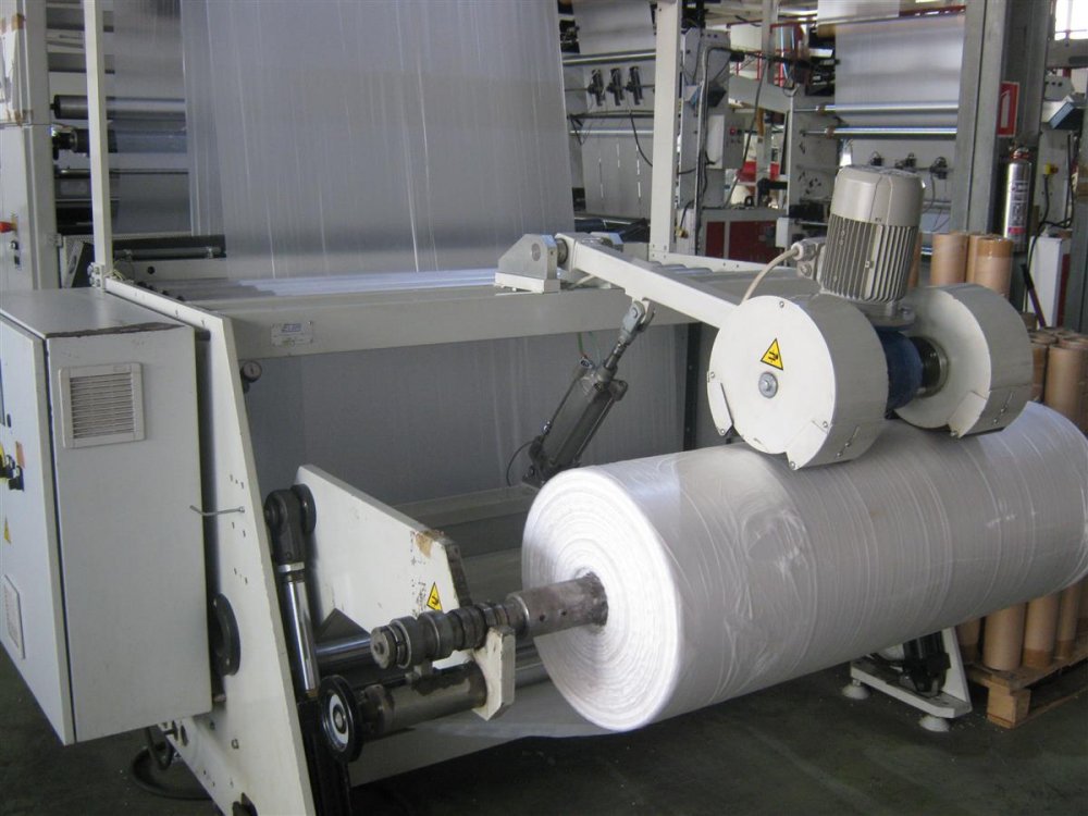 ELBA BM11BW-13 Bag making machine Open mouths // Film bag making // Bag ...