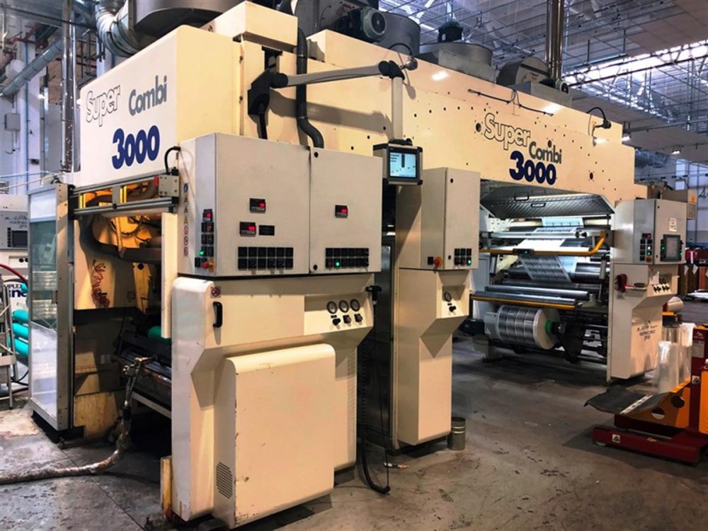 NORDMECCANICA SUPER COMBI 3000 Accoppiatore / spalmatrice SOLVENTBASE ...