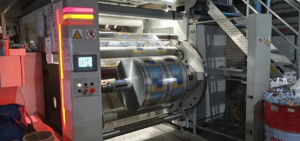 ROTOMEC BOBST 4003MP 1200/450/C Rotogravure press 10 colors ...