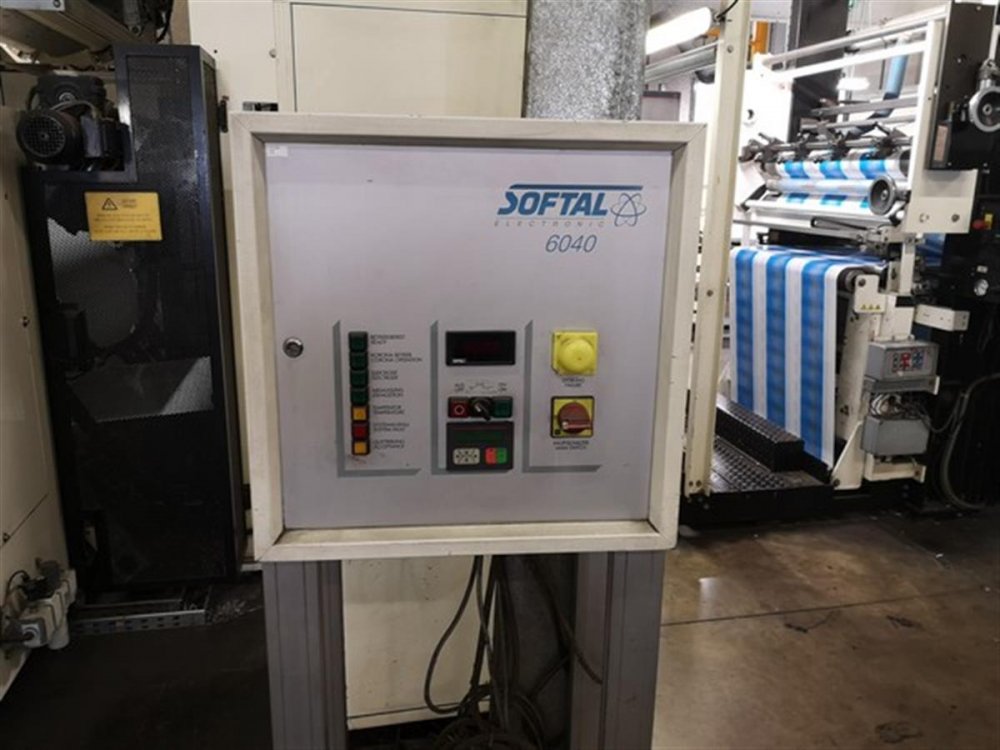 WINDMÖLLER & HÖLSCHER OLYMPIA PRIMAFLEX Impresora Flexo 8 colores ...