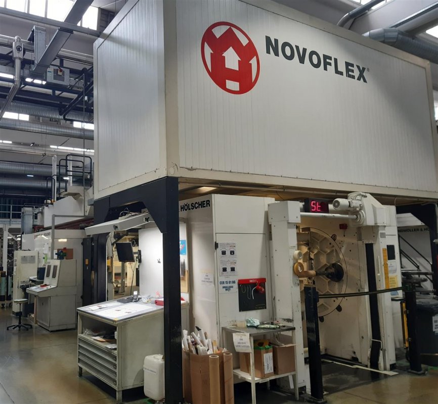 Galería de fotos // WINDMÖLLER & HÖLSCHER NOVOFLEX Impresora Flexo 8 ...