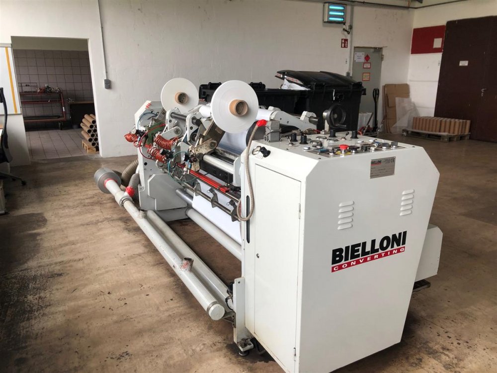 BIELLONI SAGE RP/B1 40S slitter rewinder // Slitter rewinders ...