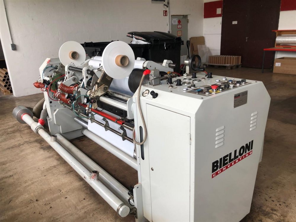 BIELLONI SAGE RP/B1 40S slitter rewinder // Slitter rewinders ...