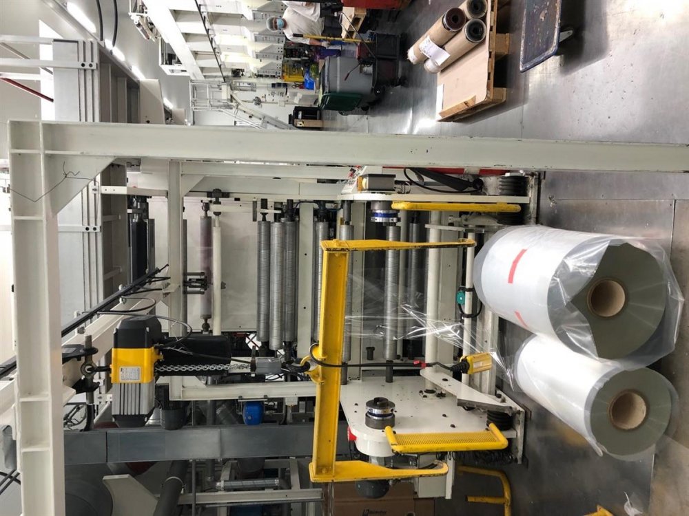 DCM Gravure printing machine 3 colors // Rotogravure // Printing ...