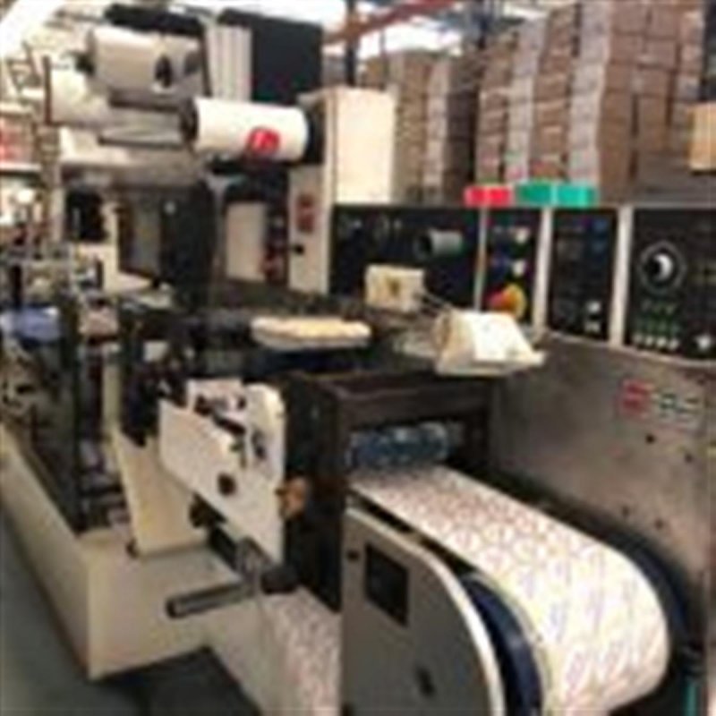NILPETER F2400 narrow web flexo printing machine // Flexo label press ...