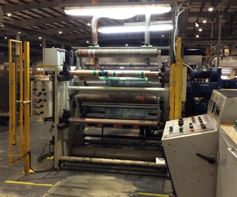 DCM SPAG Panthere slitter rewinder // Slitter rewinders // Converting machines // Used Flexo ...