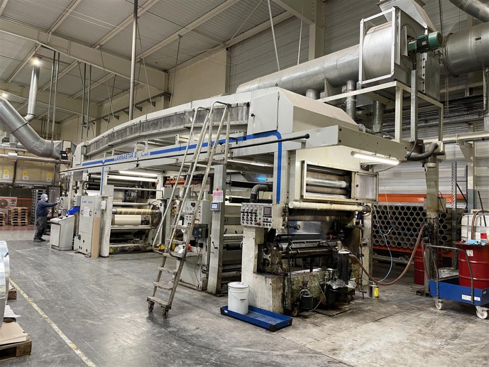 DCM LAMINASTAR 2 Combi Laminator / coating machine SOLVENT / WATER ...