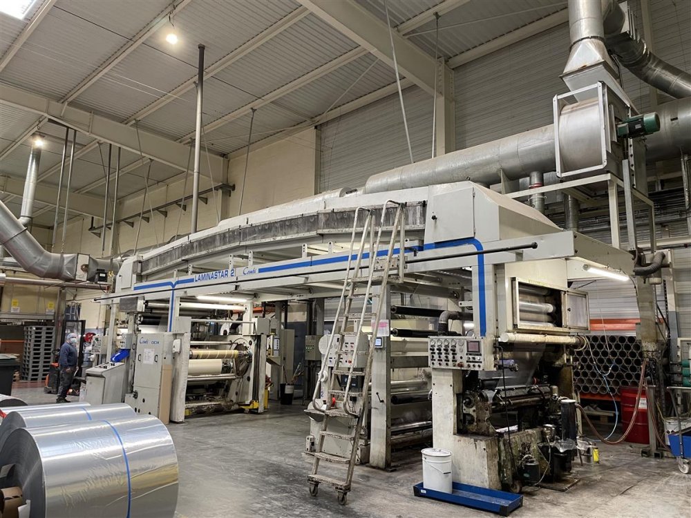 DCM LAMINASTAR 2 Combi Laminator / coating machine SOLVENT / WATER ...