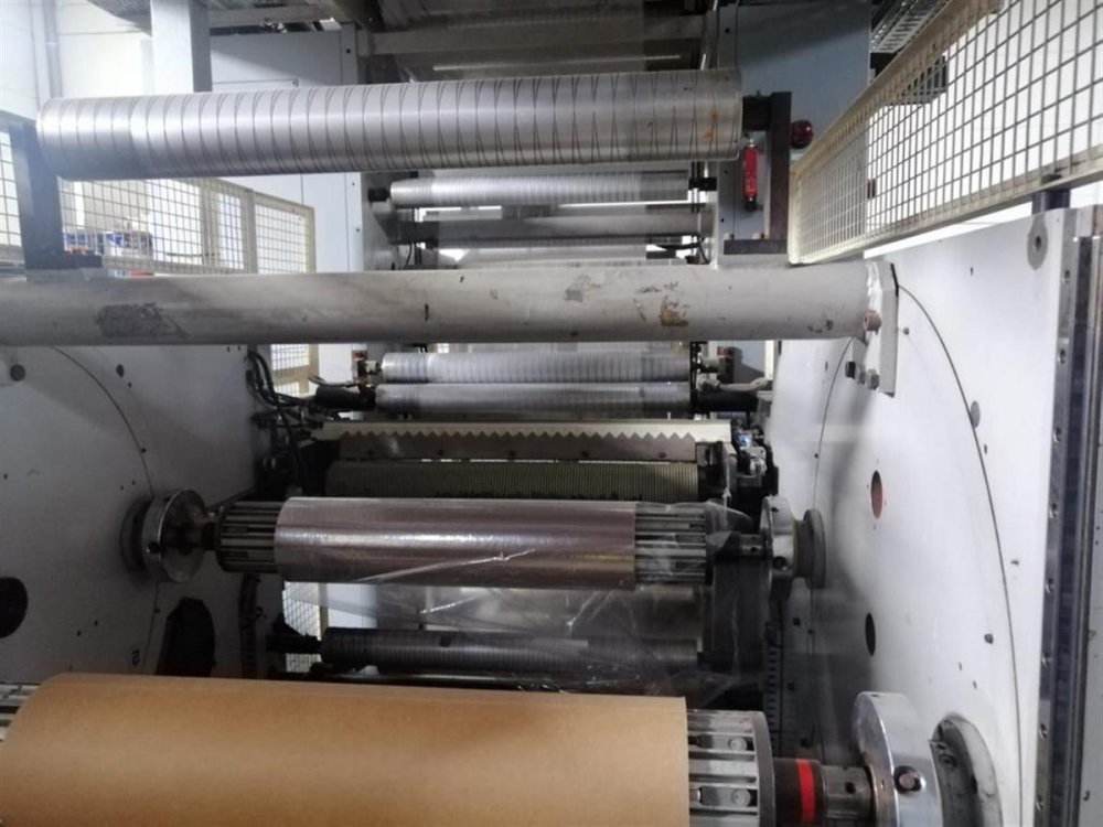 FLEXOTECNICA TACHYS Impresora Flexo 8 colores // Flexo CI // Printing ...