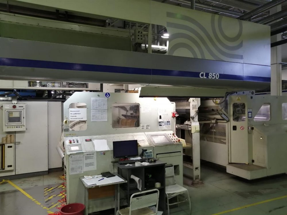 Photo Gallery // BOBST ROTOMEC CL850 Laminator / coating machine COMBI ...