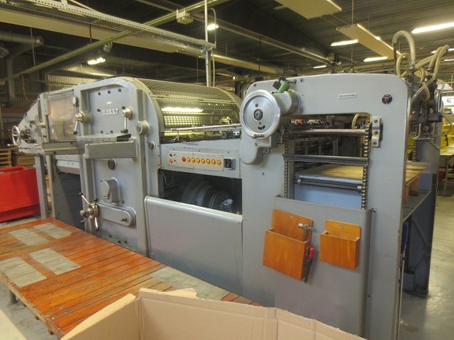 BOBST SP1080 E // Flat bed die cutters-autoplatin // Corrugated ...