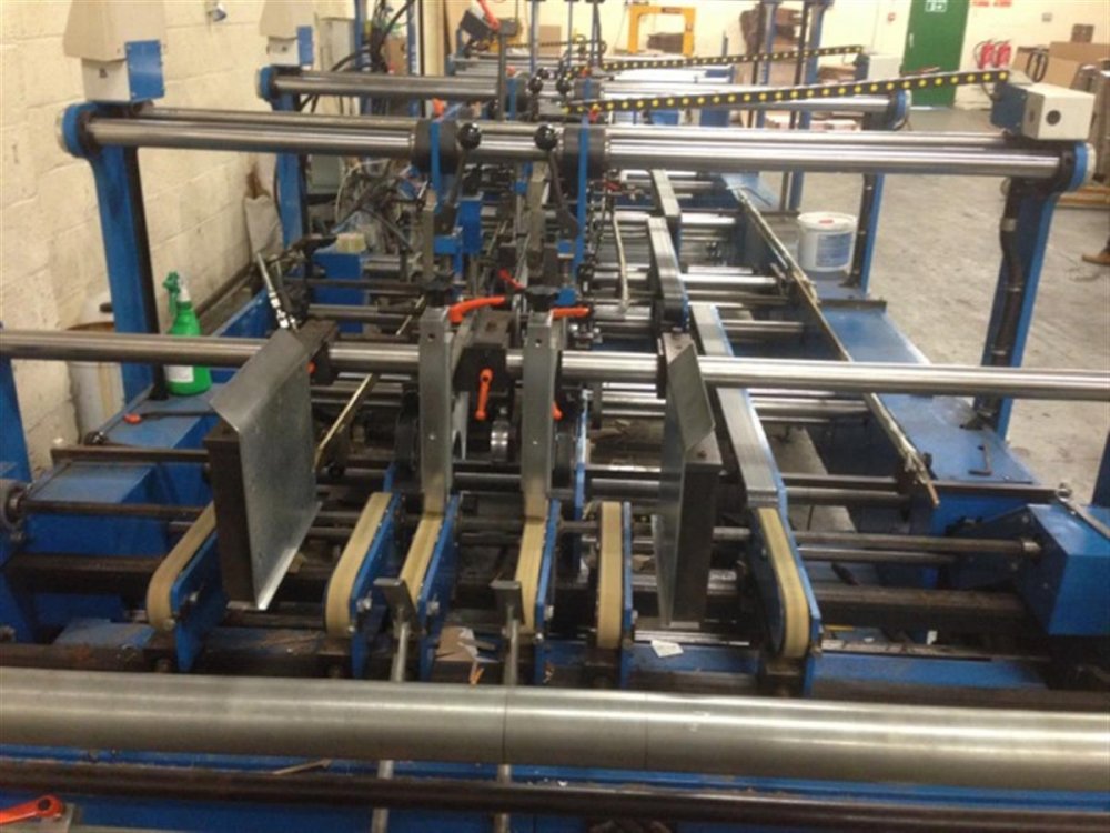 ANDREW + SUTER SUPERNOVA 1700 // Folder gluers // Corrugated paperboard ...