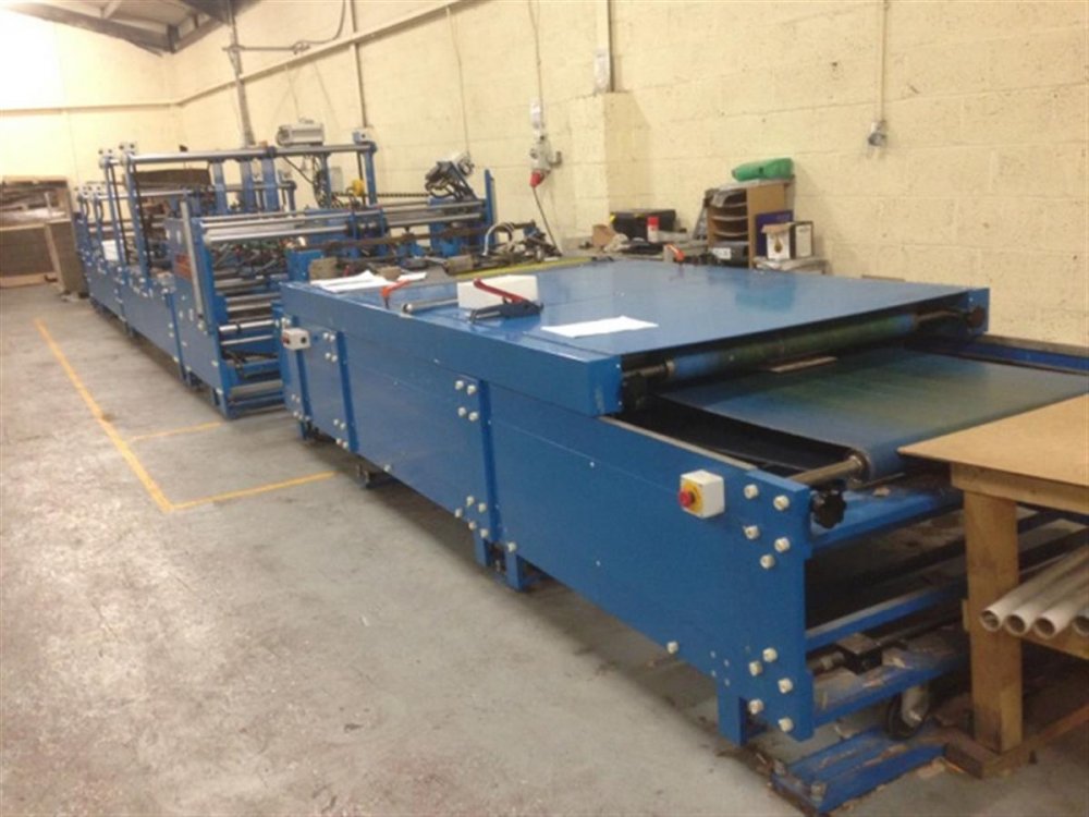 ANDREW + SUTER SUPERNOVA 1700 // Folder gluers // Corrugated paperboard ...