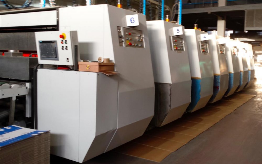 CELMACCH FLEXO XFP 205 // DRO-printer slotters-flexo rotary die cutters ...