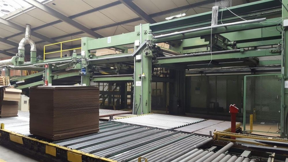 Galería de fotos // PETERS PETERS 2500mm C,B,E,Wave // Corrugator board ...