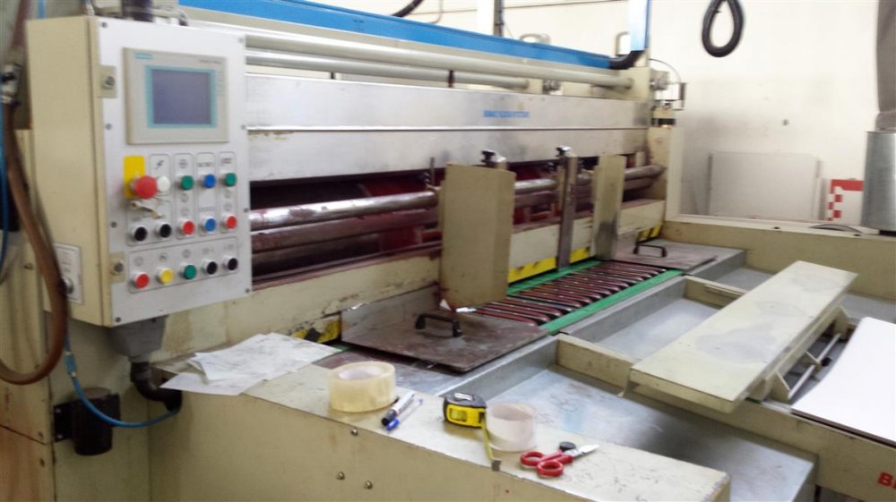 CURIONI 2800 T 2 COLORS // DRO-printer slotters-flexo rotary die ...