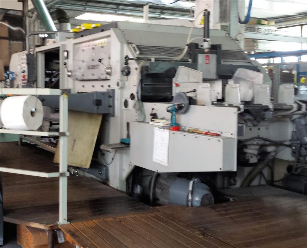 Galería de fotos // BOBST SPO 1575 EEG // Flat bed die cutters ...
