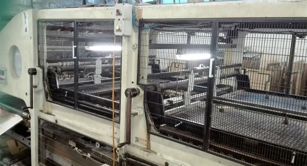 BOBST 1575 EE // Flat bed die cutters-autoplatin // Corrugated ...